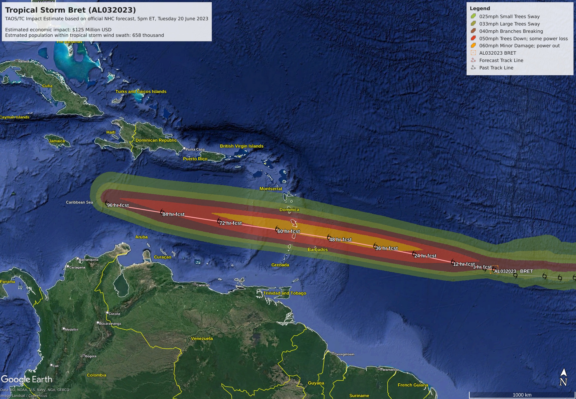 Quick evening (Tue 20 Jun) update on #Bret, AL93 – Enki Research